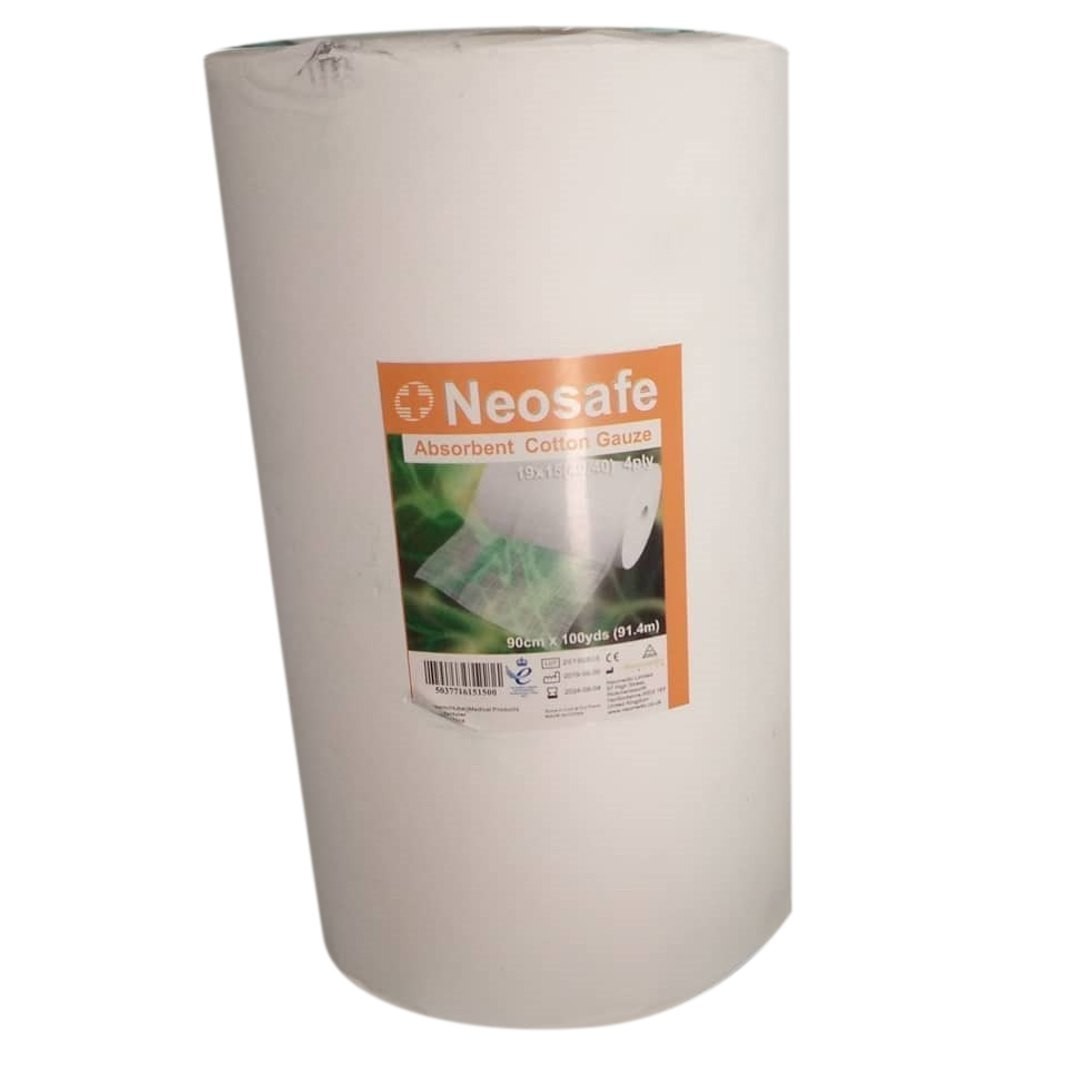 NEOSAFE Gauze Bandage 10cm X 4m available in Tanzania | Yebi Health