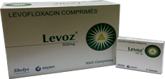 Levoz (Levofloxacin) 500mg tablets in Tanzania | Yebi Health