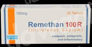 Remethan-100 (Diclofenac) 100mg Tablets in Tanzania | Yebi Health