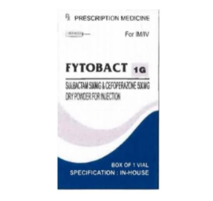 Fytobact Sulbactam + Cefoperazone Injection In Tanzania | Yebi Health