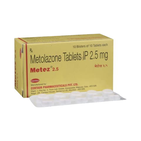 Affordable Metoz (Metolazone) 2.5mg tablets in Tanzania | Yebi Health