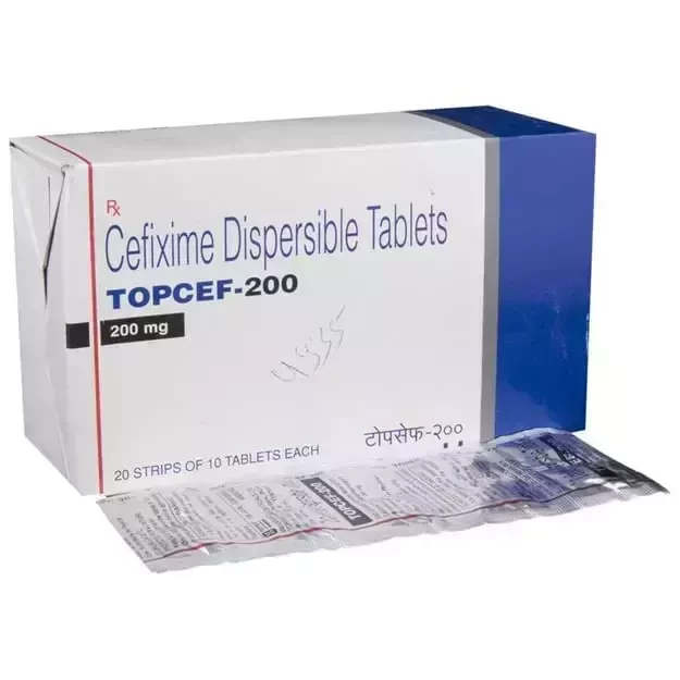 Topcef Cefixime Dispersible Tablets In Tanzania | Yebi Health