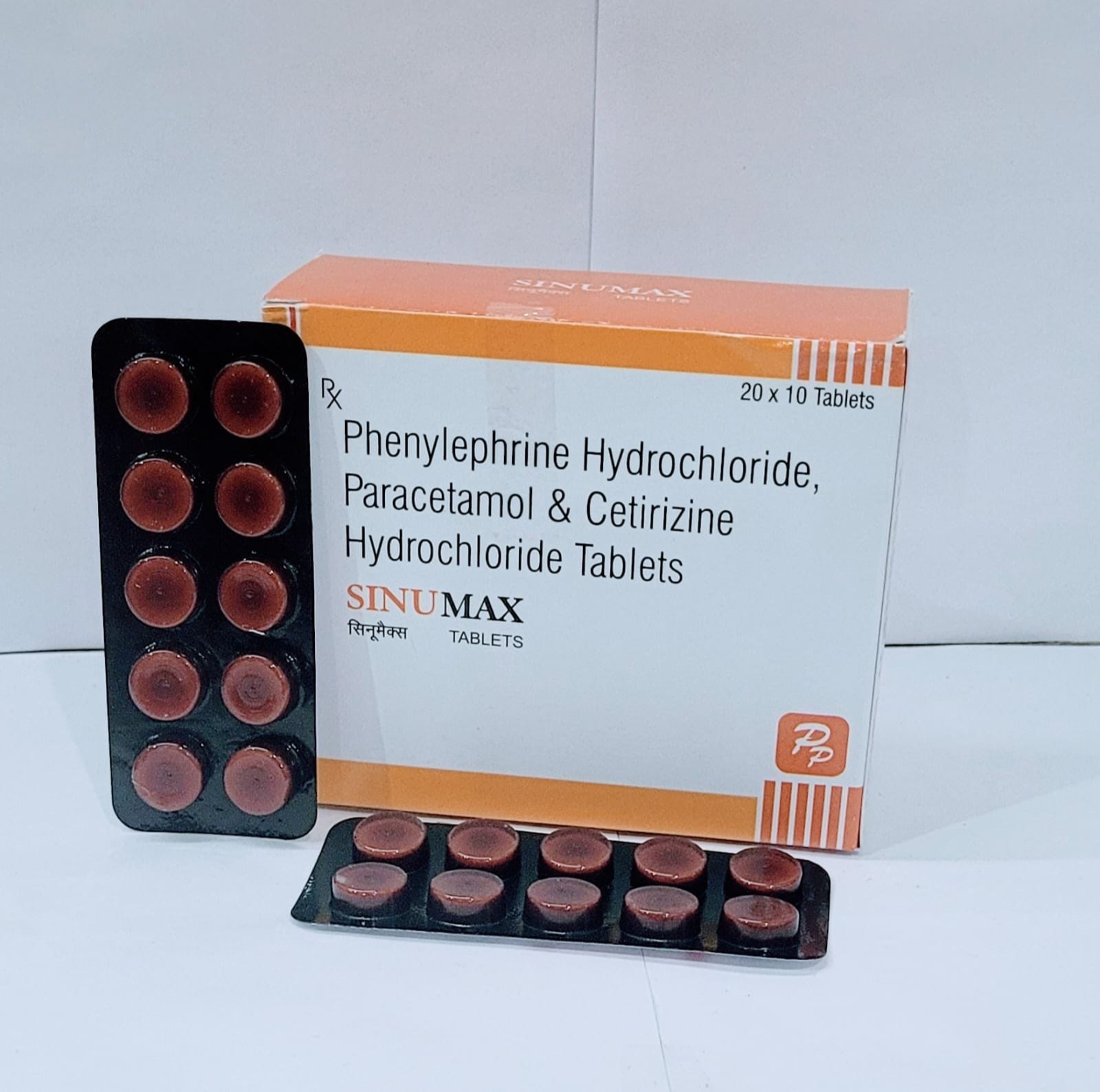 Sinumax Phenylephrine Hydrochloride + Paracetamol Cetirizine ...