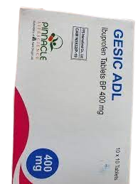 Gesic ADL Ibuprofen 200mg Tablets in Tanzania | Yebi Health