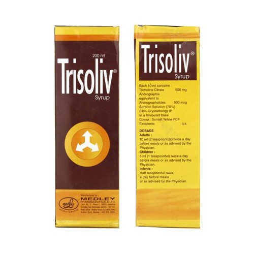 Vendors Selling Trisolvin Tricholine Citrate sorbitol Syrup | Yebi Health