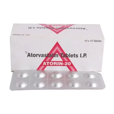 Vendors Selling Atorin Atorvastatin Tablets | Yebi Health