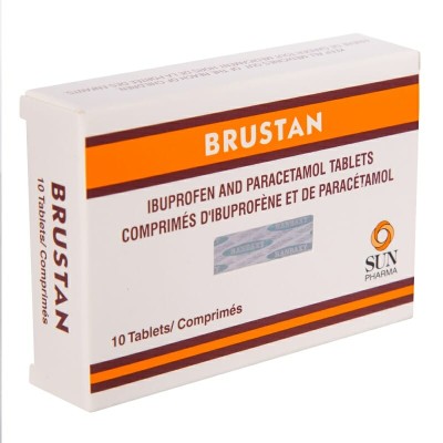 Vendors Selling Brustan Ibuprofen & Paracetamol Tablets | Yebi Health